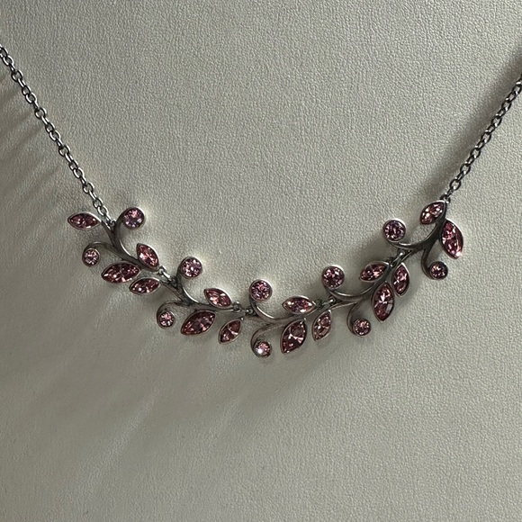 Touchstone Crystal | Jewelry | Retired Touchstone Pink Vine Necklace ...
